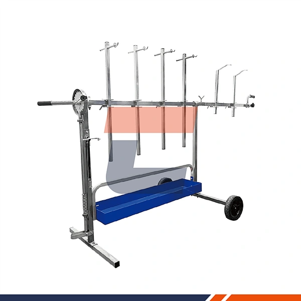 Rotating Paint Panel Stand with Tool Tray - PHX